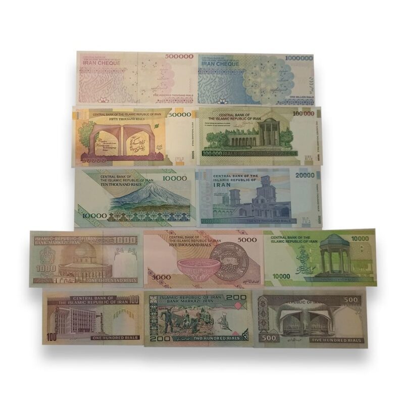 Iran 1000000 Rials Banknote – 1 Million Rials "100 Toman" | UNC